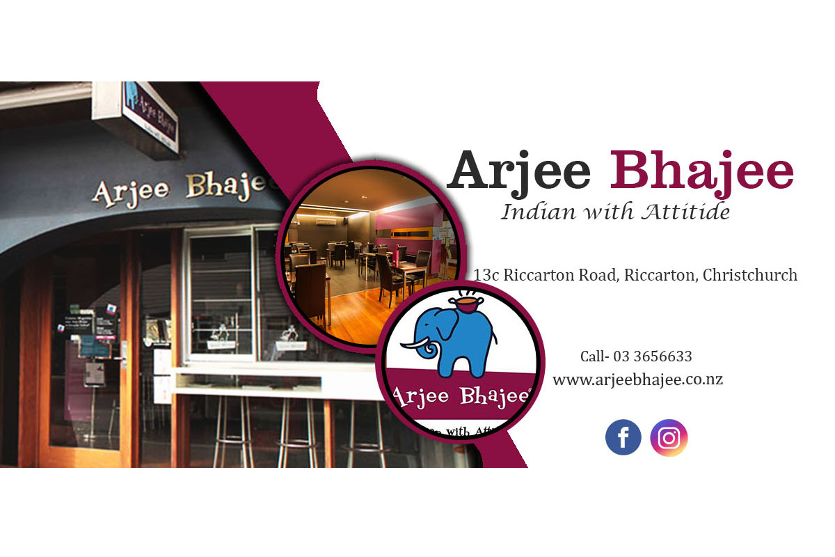 Welcome to Arjee Bhajee : Indian Restaurant - Christchurch Indian Food ...